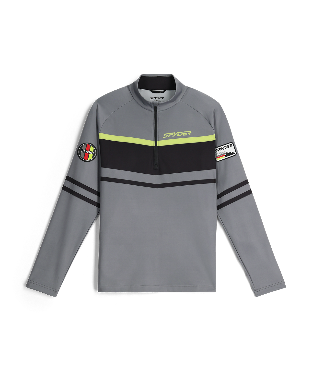 Men's Legacy Half Zip T-Neck - Storm – Spyder
