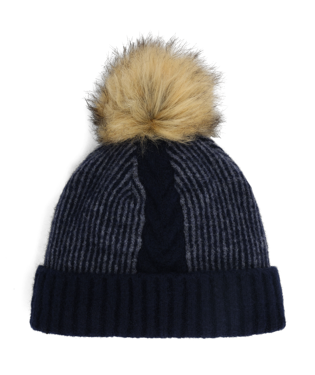 Women's Plait Pom Hat - Slate Blue – Spyder