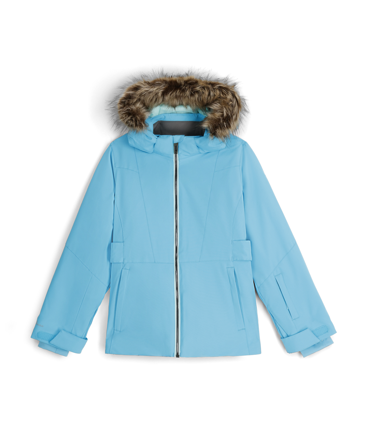 Girls Lola Jacket - Cyan Blue – Spyder